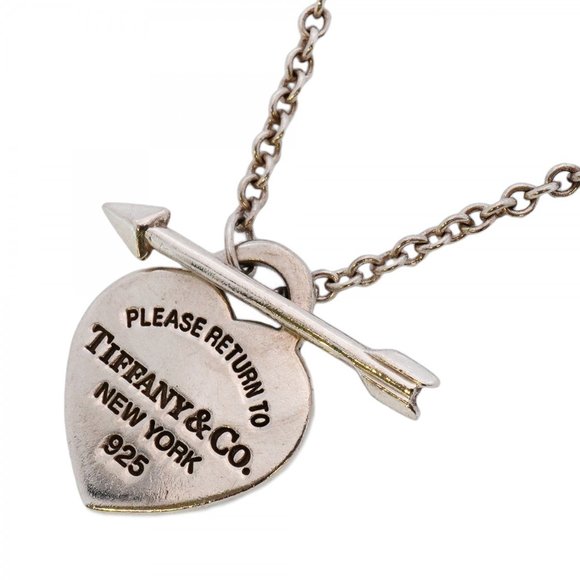 Tiffany & Co. | Jewelry | Tiffany Return To Lovestruck Necklace Silver ...